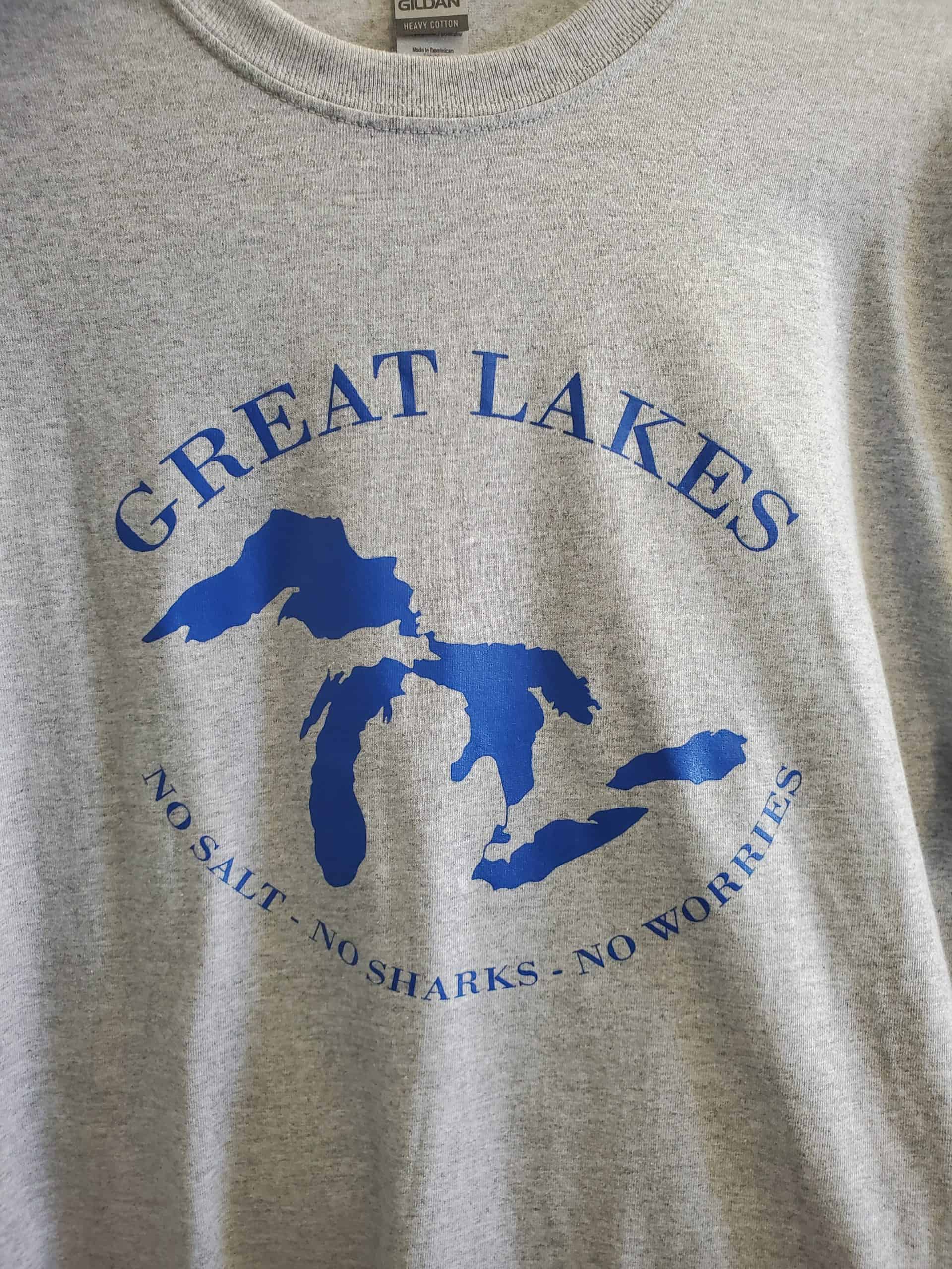 Great Lakes T-Shirt – Custom Screen Printing and Embroidery